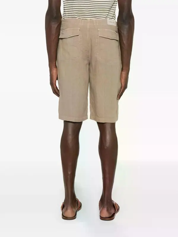 Corneliani Linen Shorts
