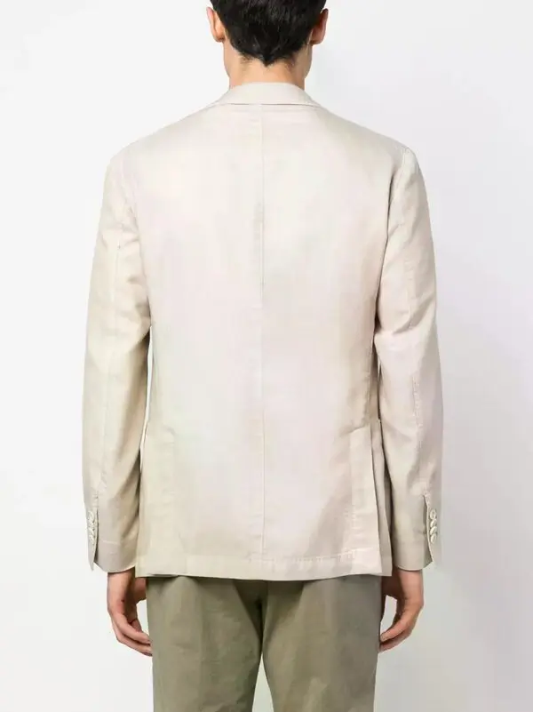 LARDINI Single-breasted Blazer - Neutrals