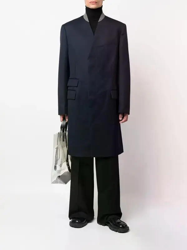 MAISON MARGIELA Cavalry Single-breasted Wool Coat