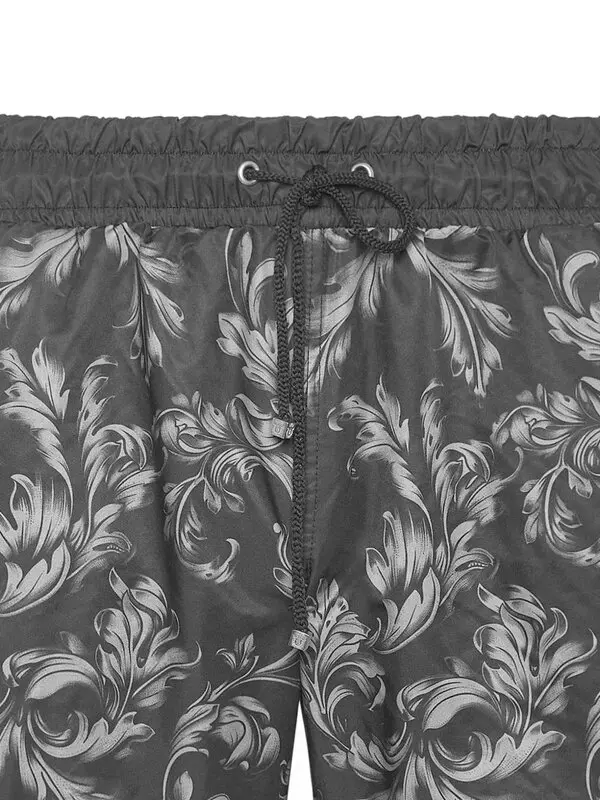 BILLIONAIRE Baroque-print Swim Shorts