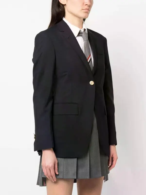 Thom Browne 4-bar Single-breasted Wool Blazer