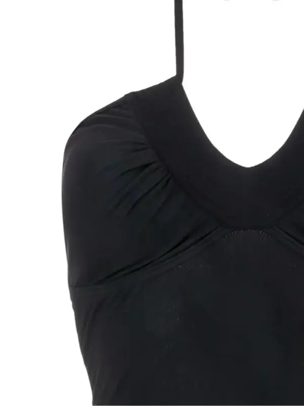 AMIR SLAMA Gathered Open Back One Piece