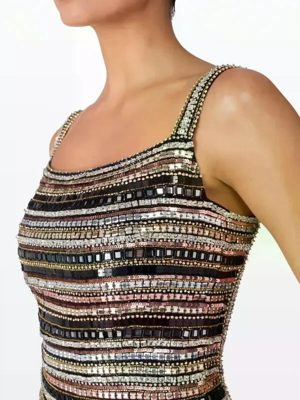 Jenny Packham Sequin-embellished Dress