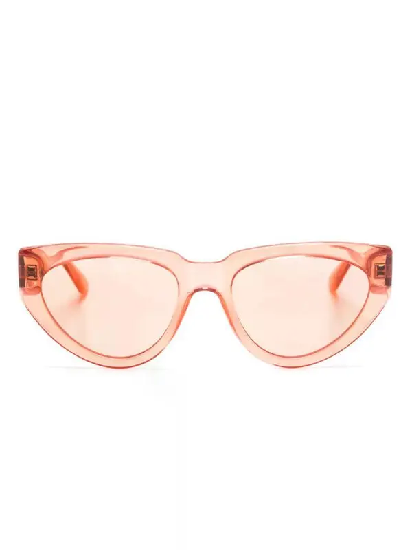 Karl Lagerfeld Logo-print Cat-eye Sunglasses - Red
