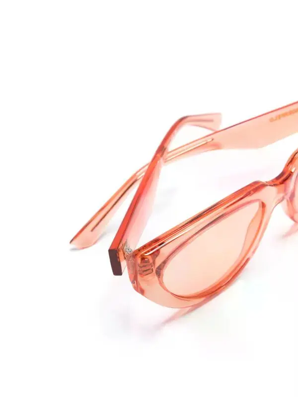 Karl Lagerfeld Logo-print Cat-eye Sunglasses