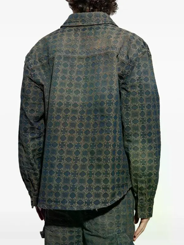 Amiri Jacquard Denim Jacket