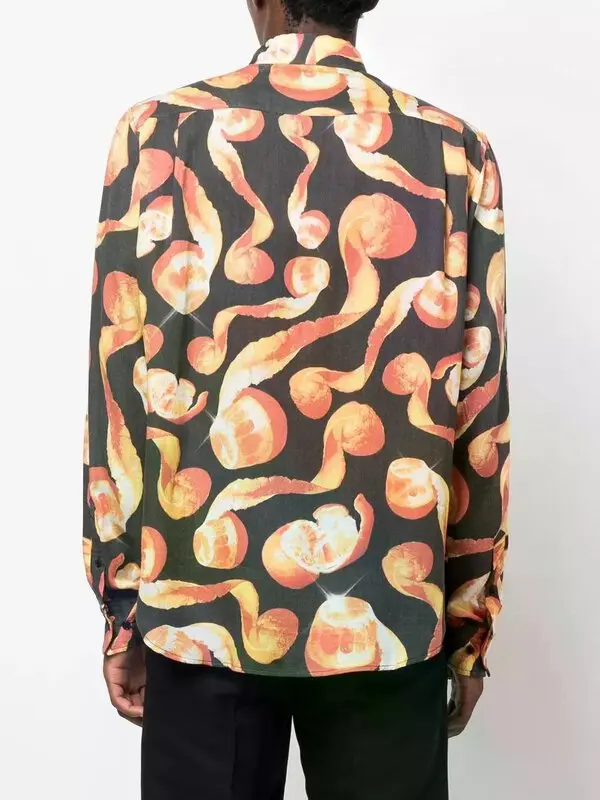 Viktor & Rolf Graphic Print Long Sleeve Shirt