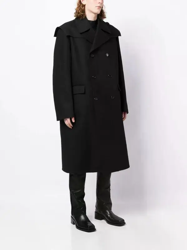 Raf Simons Oversized Double-breasted Coat