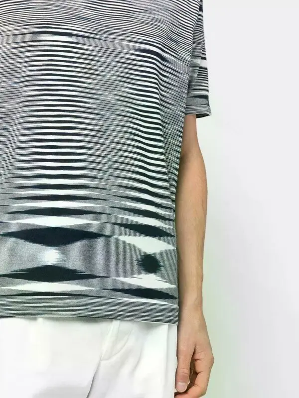 Missoni Geometric-print Cotton T-shirt