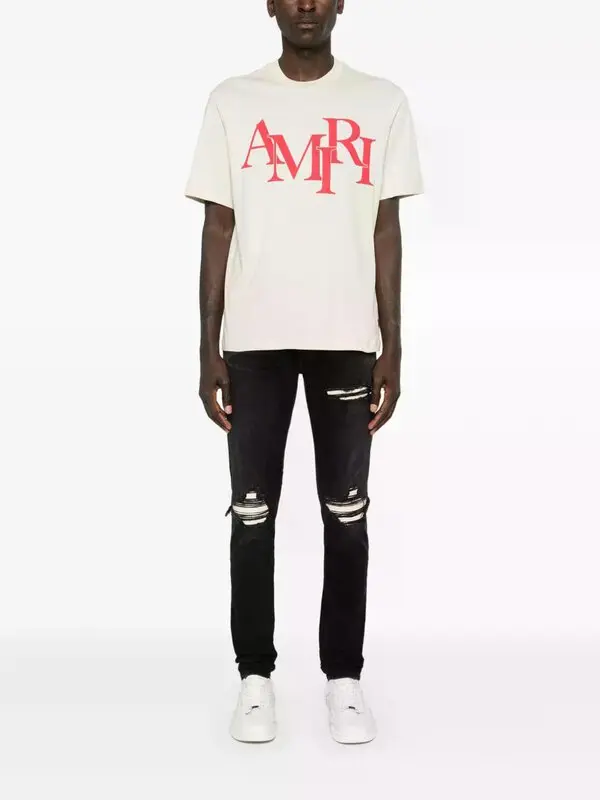 Amiri Logo-print Cotton T-shirt