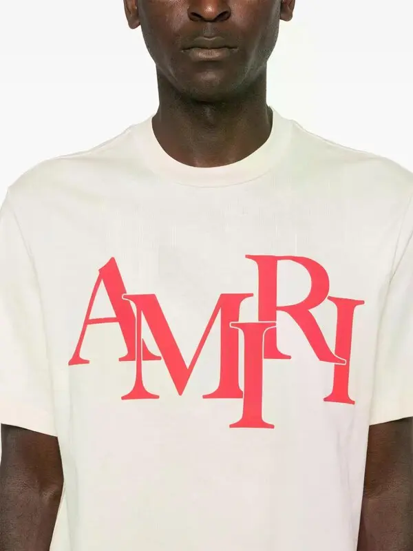 Amiri Logo-print Cotton T-shirt