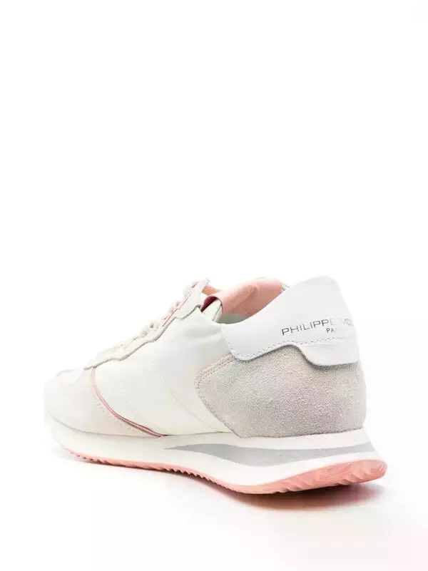 Philippe Model Logo-patch Sneakers - Neutrals