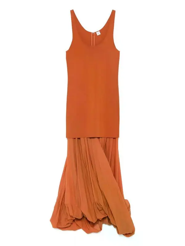 TOTEME Cocoon Tank Dress - Orange