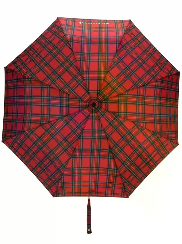 Mackintosh Ayr Automatic Telescopic Umbrella - Red