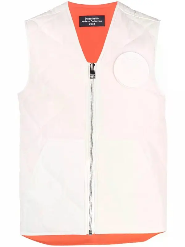 Études Studio Padded Logo-patch Vest
