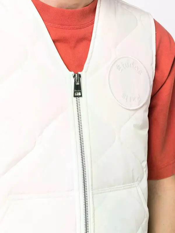 Études Studio Padded Logo-patch Vest
