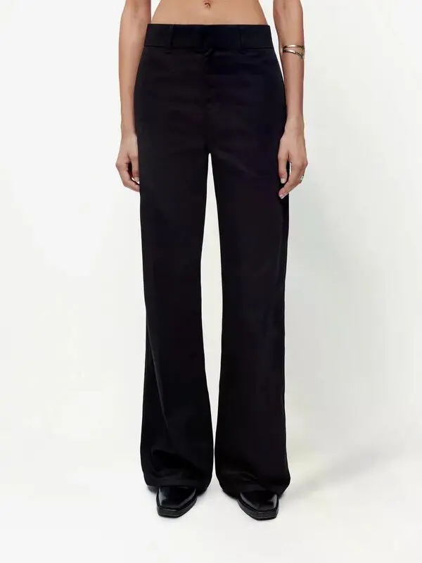 RE/DONE Wide-leg Low-rise Trousers