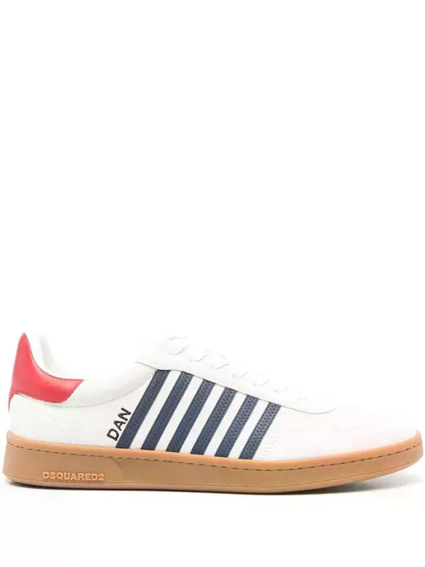Dsquared2 Boxer Suede Sneakers - Neutrals