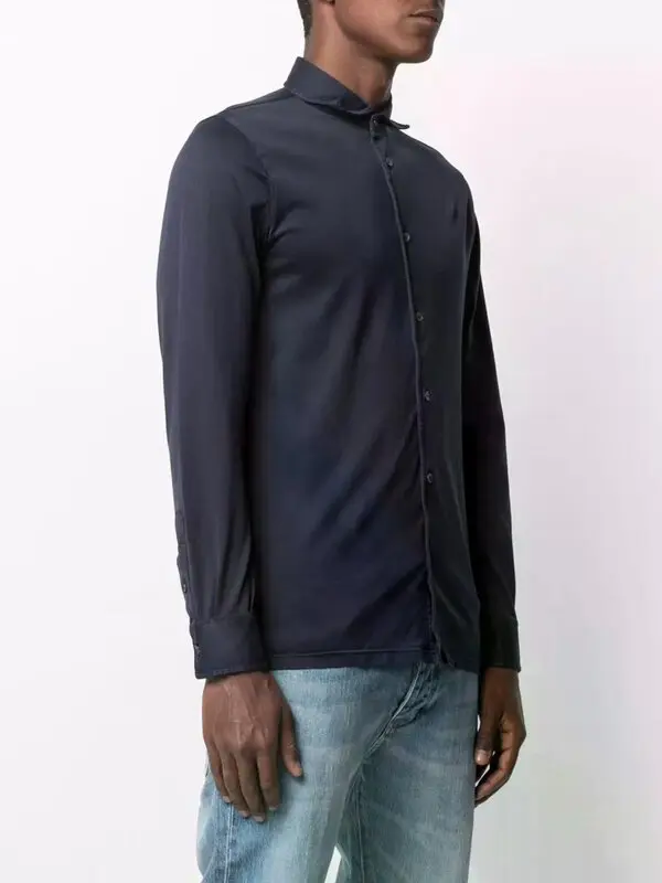 Fedeli Jersey Button Down Shirt