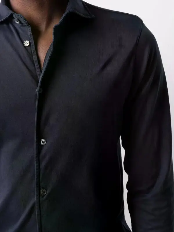 Fedeli Jersey Button Down Shirt