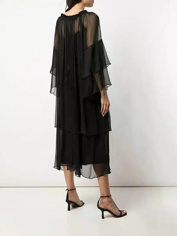 Voz Cascade Dress