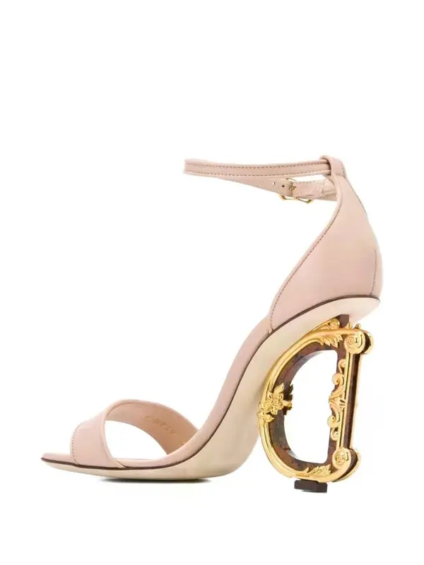 Dolce & Gabbana Keira Baroque Heel Sandals