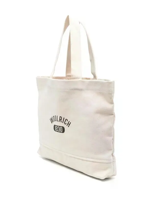 Woolrich Logo-print Canvas Tote Bag