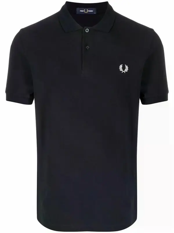 Fred Perry Embroidered Logo Polo Shirt - Blue