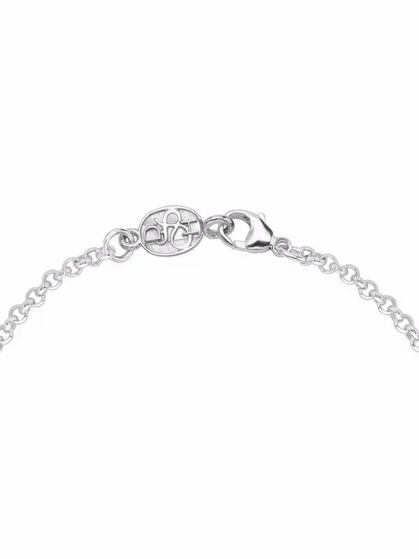 DOWER & HALL True North Pendant Necklace - Silver
