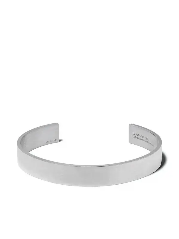 Le Gramme Sterling Ribbon Bracelet - Silver