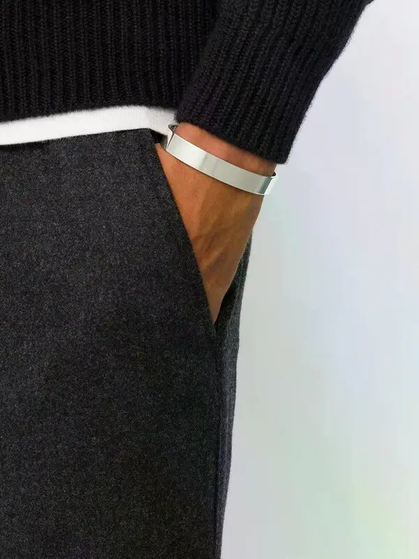 Le Gramme Sterling Ribbon Bracelet