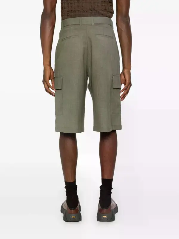 Études Studio Envol Belted Tailored Shorts