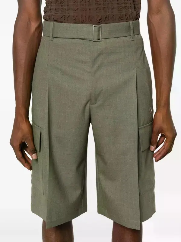 Études Studio Envol Belted Tailored Shorts