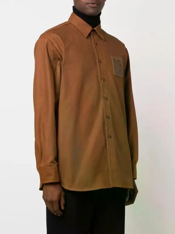 Raf Simons Logo-patch Shirt