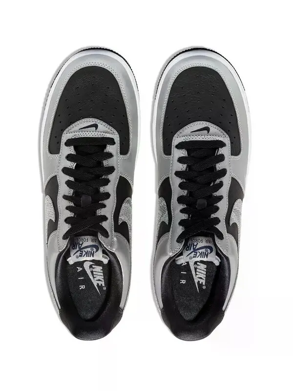 Nike Air Force 1 Low Snakeskin Sneakers - Black