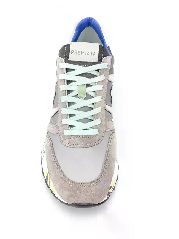 Premiata Lander Stamped Sole Sneakers