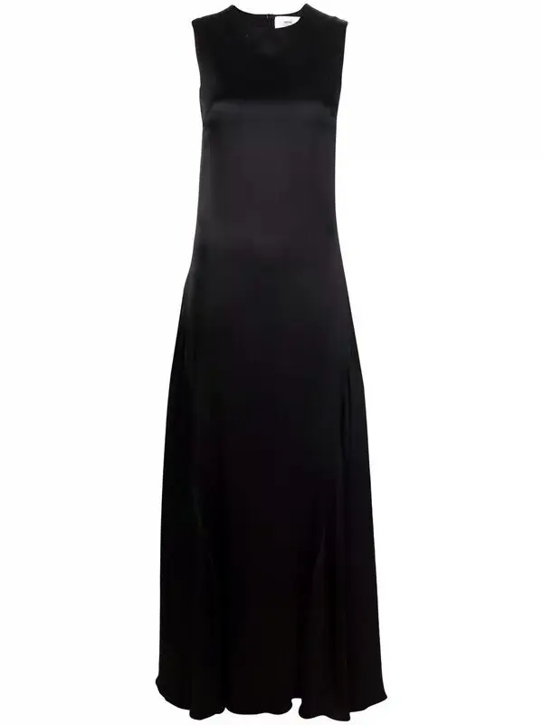 AMI Paris Side-panel Long Dress