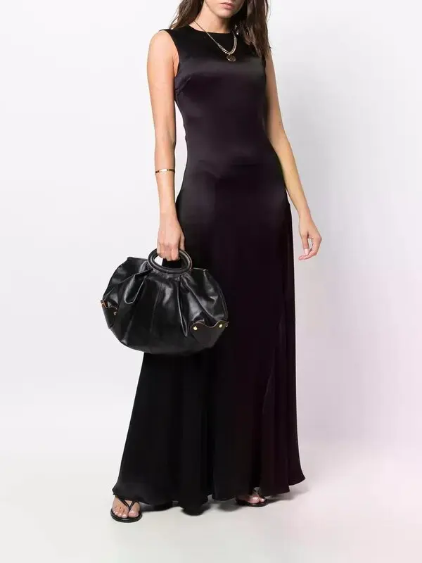 AMI Paris Side-panel Long Dress