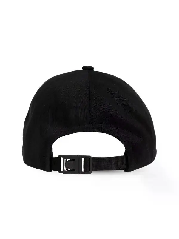 Moncler Gabardine Baseball Cap - Black