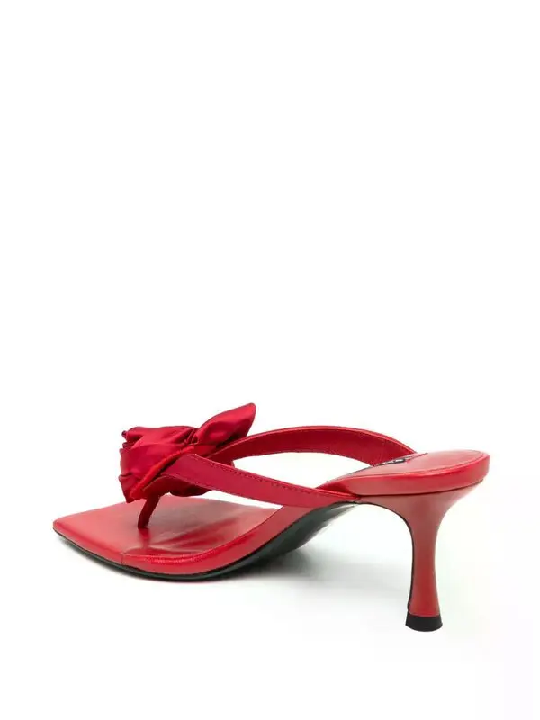 Senso Electra Heeled Mules - Red