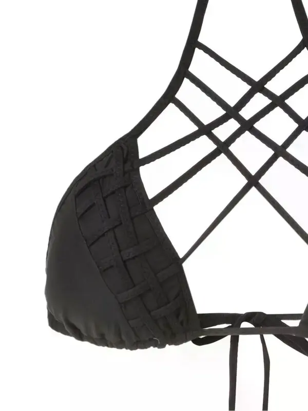 AMIR SLAMA Strappy Triangle Bikini Set