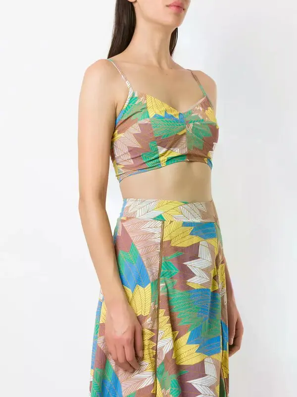 AMIR SLAMA Cropped Bra Top