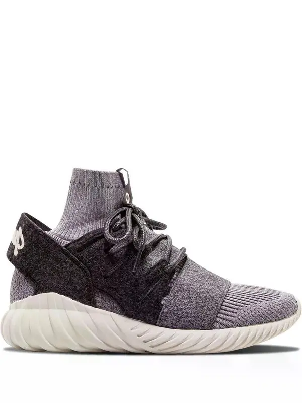 Adidas X Kith Tubular Doom Primeknit Sneakers