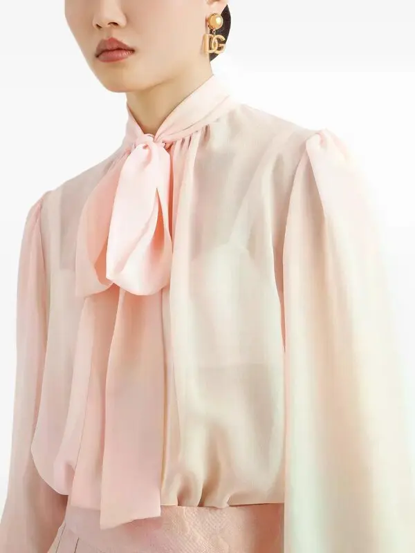 Dolce & Gabbana Silk Georgette Blouse