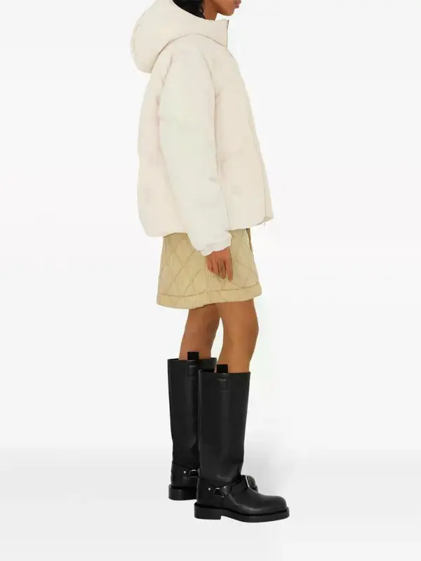 Burberry Diamond-quilted Miniskirt