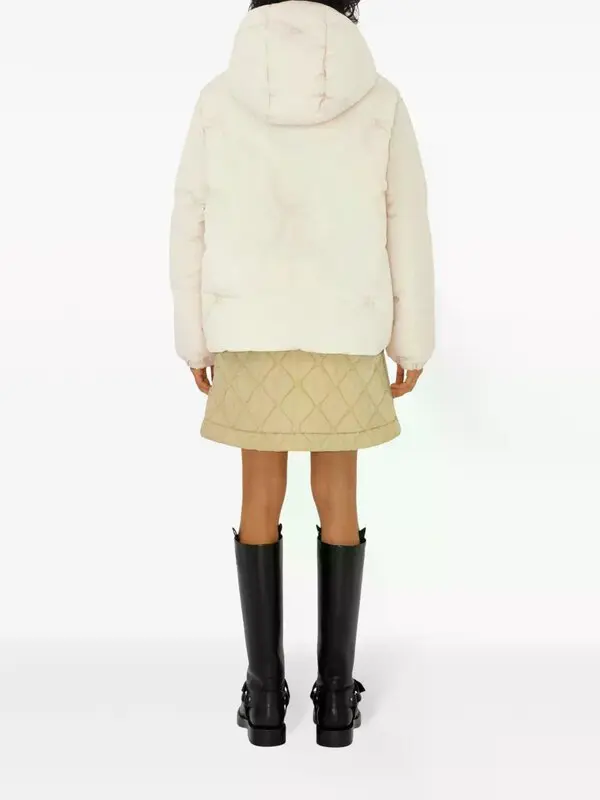 Burberry Diamond-quilted Miniskirt