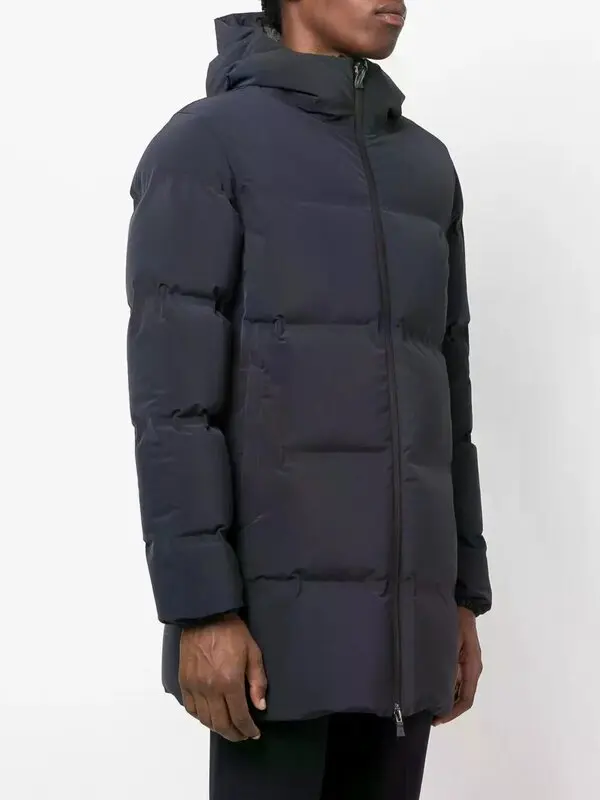 Herno Padded Mid-length Coat - Blue