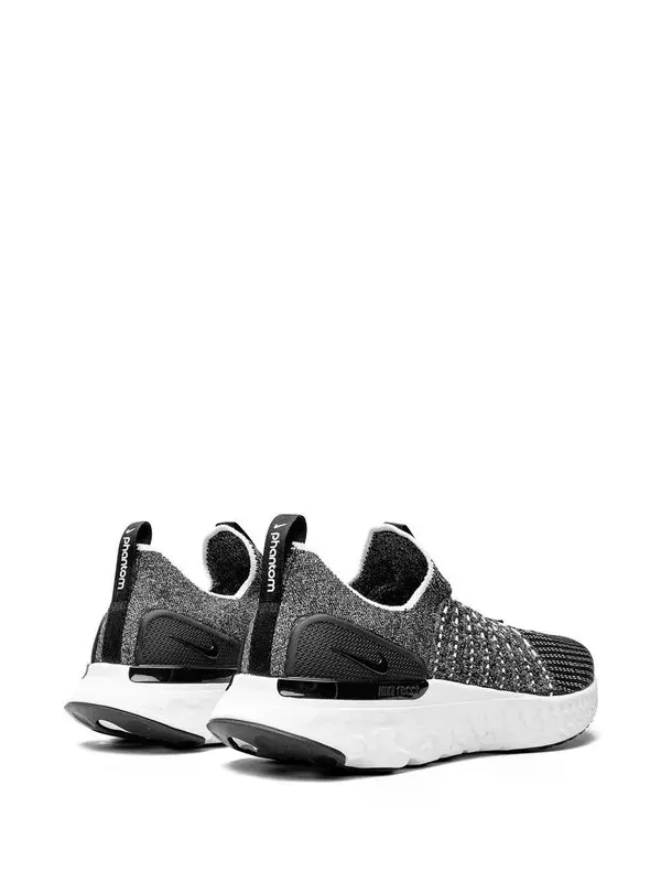 Nike React Phantom Run Flyknit 2 Oreo Sneakers - Black