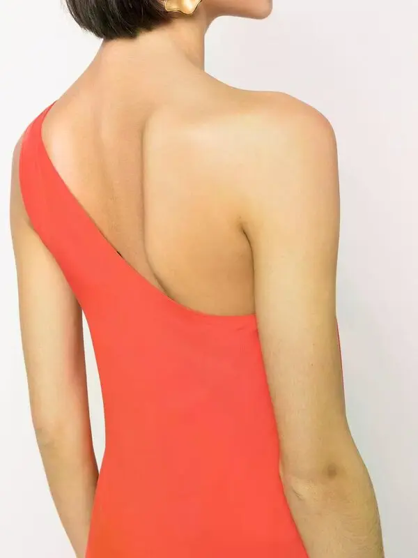 Kiton Silk One-shoulder Maxi Dress