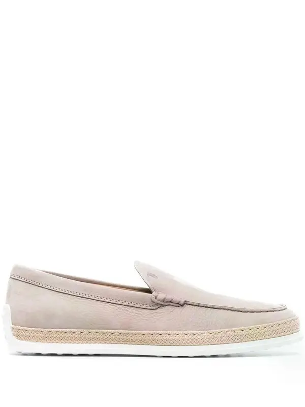 TOD'S Suede Slip-on Loafers